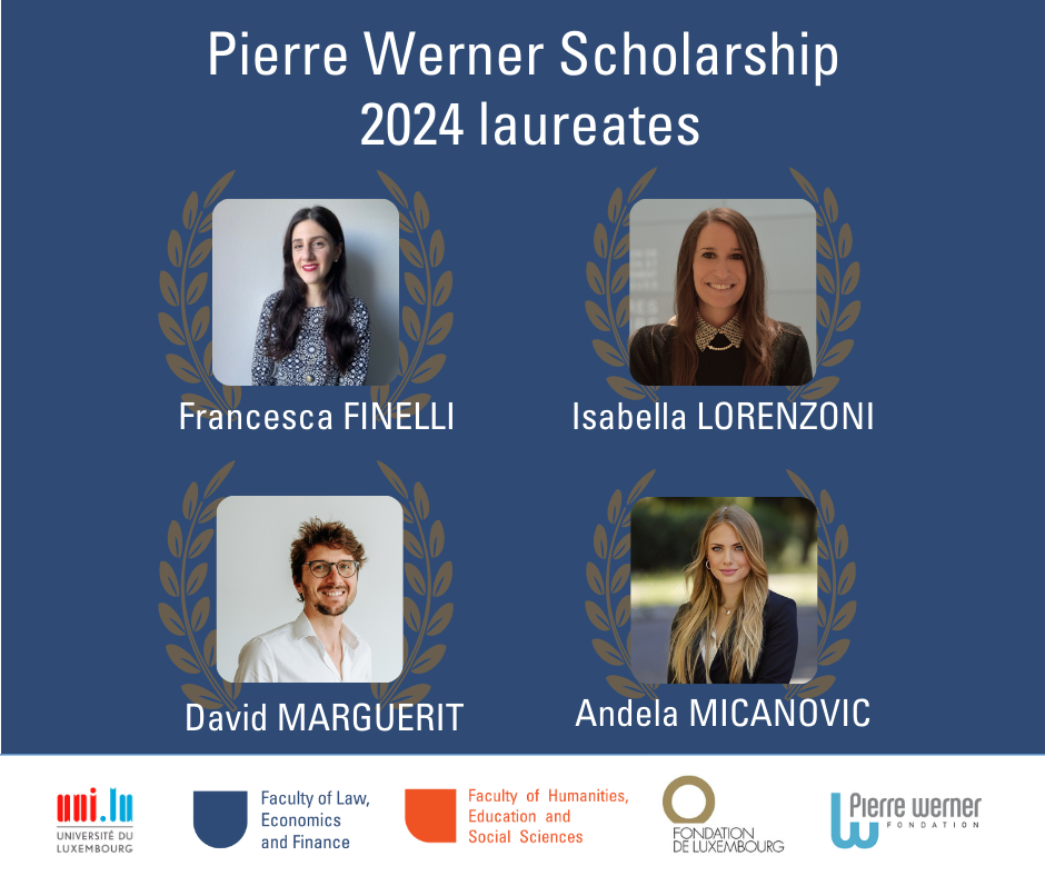 Fondation Pierre Werner 2024 Scholarship | Fondation de Luxembourg